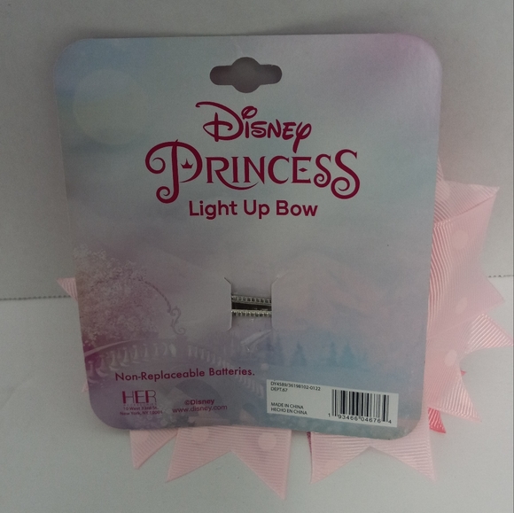 Disney | Accessories | Disney Princess Light Up Hair Bow | Poshmark